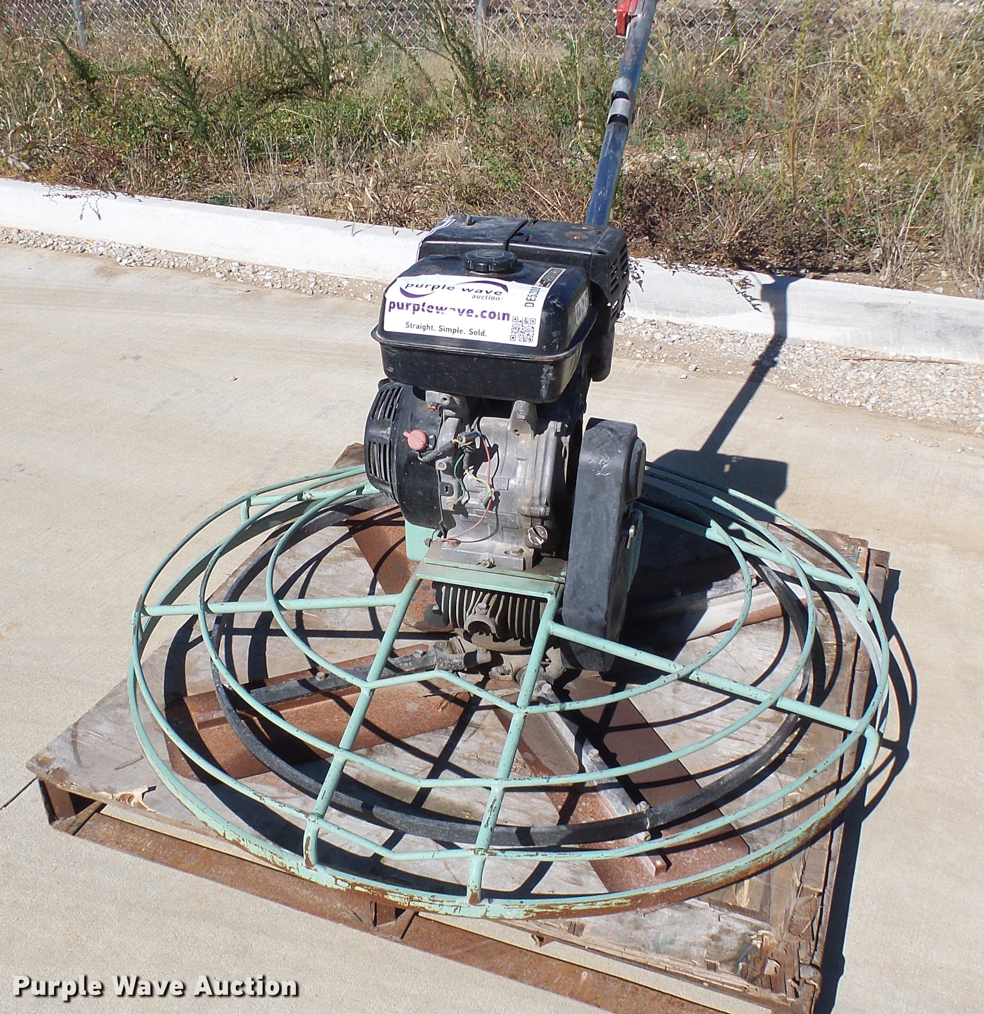 Multi Quip power trowel in Columbia, MO | Item DE5300 sold | Purple Wave