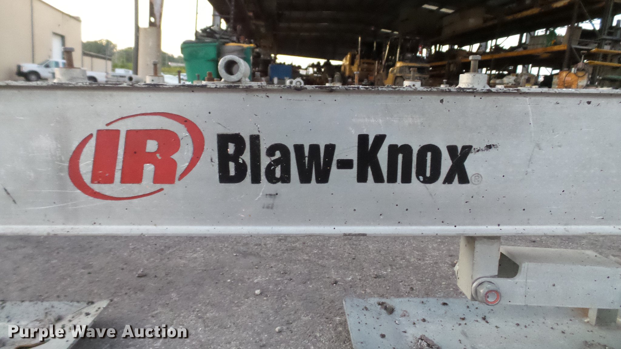 (6) Ingersoll Rand Blaw-Knox paver ski's in Overland, MO | Item EV9509 ...