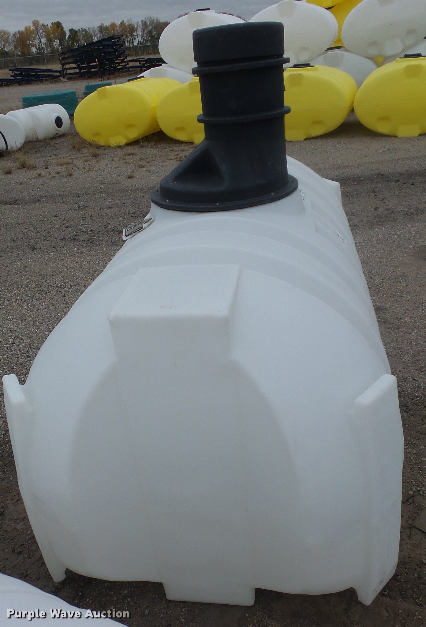 Norwesco low profile poly cistern tank and riser in Newton, KS | Item ...