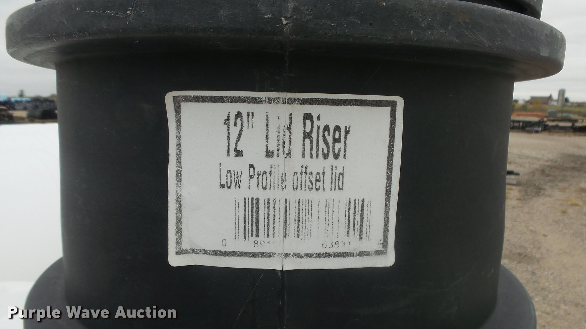 Norwesco low profile poly cistern tank and riser in Newton, KS | Item ...