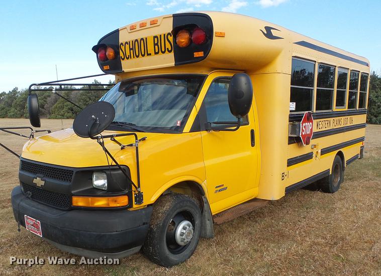 2007 Chevrolet Express 3500 Blue Bird school bus in Ransom, KS | Item ...