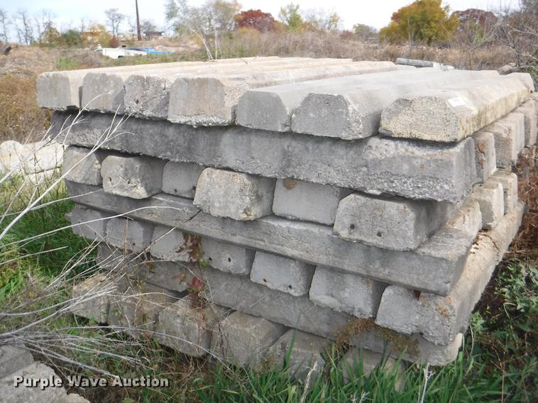 Approximately 300 concrete bumper blocks in Topeka, KS | Item FS9425 ...