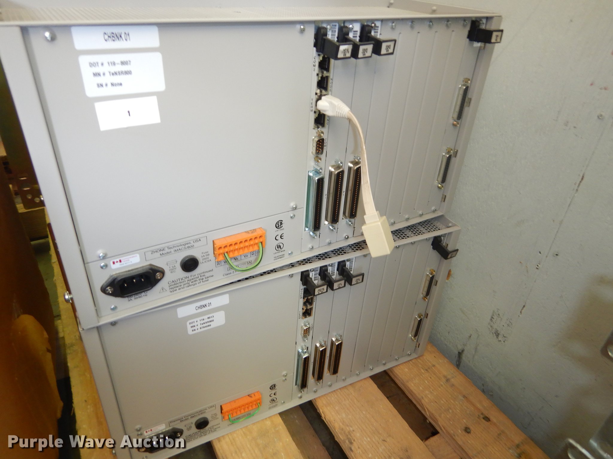 (7) Motorola IMACS 800 Z phone banks in Topeka, KS | Item EM9733 sold ...