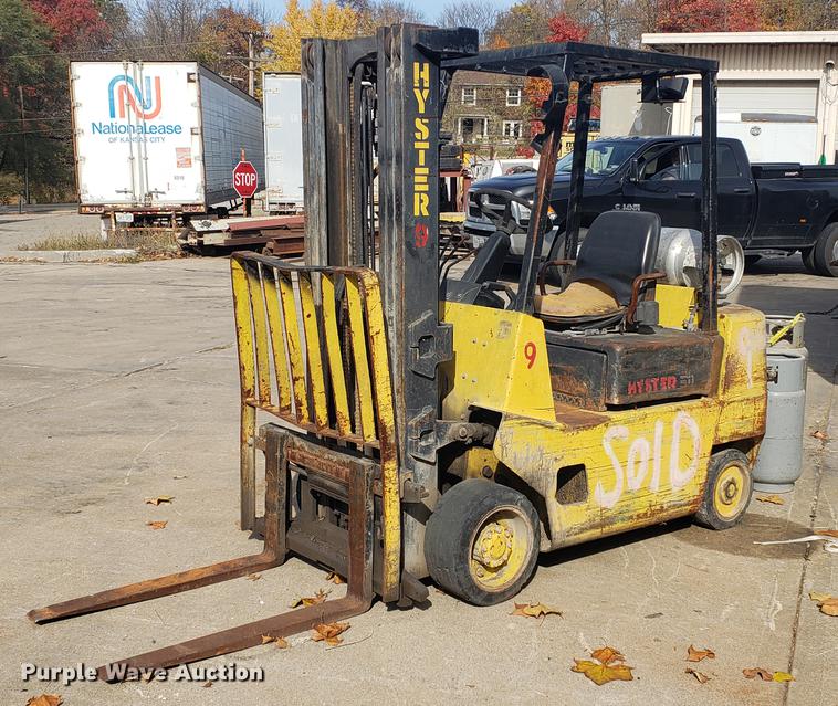 Hyster S50XL forklift in Platte City, MO | Item DB9420 sold | Purple Wave