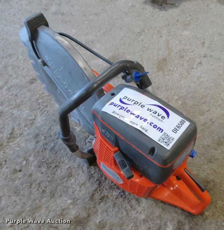 Husqvarna K760 Quicke saw in Augusta, KS | Item DE6508 sold | Purple Wave