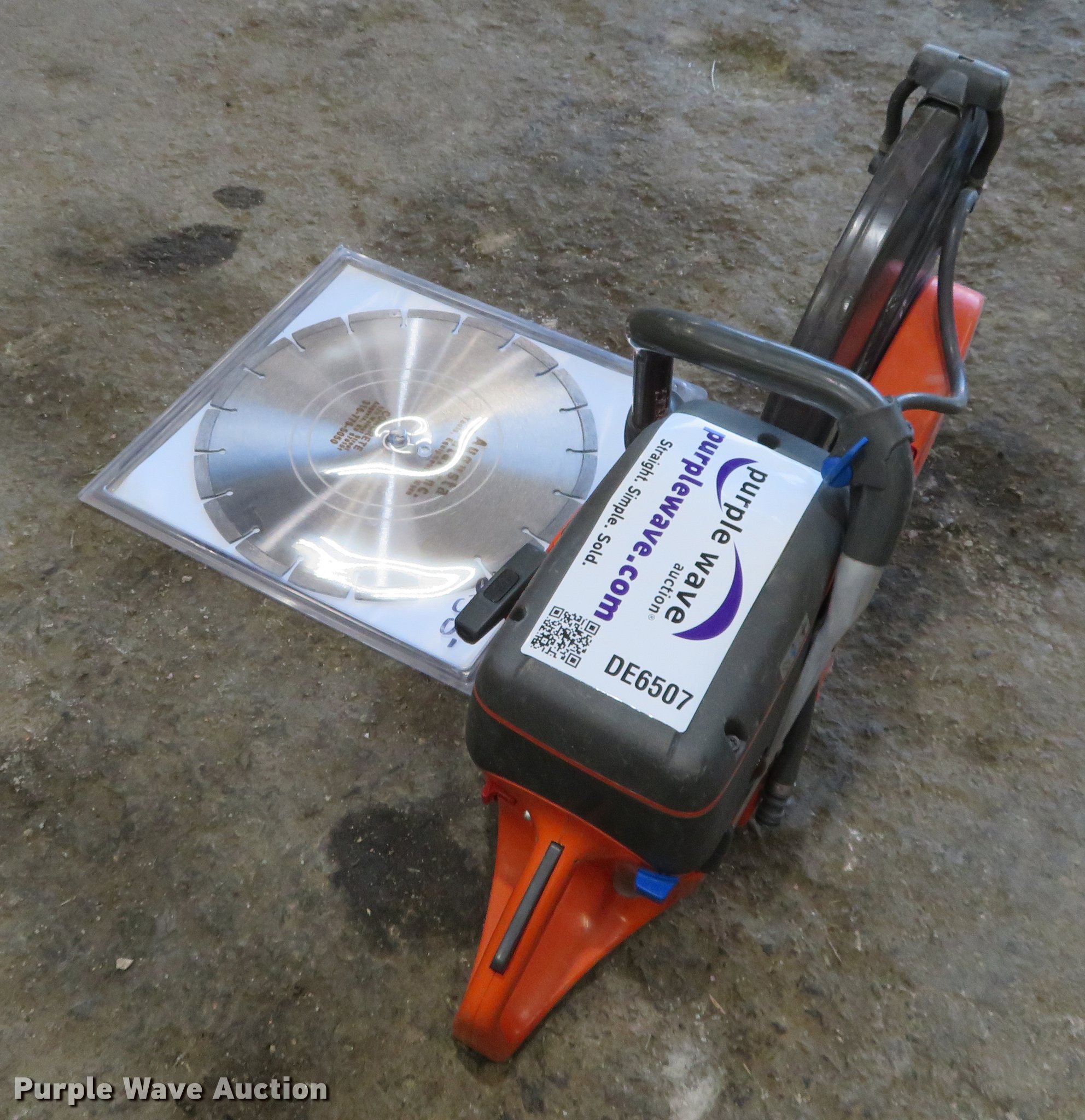 Husqvarna K760 Quicke saw in Augusta, KS | Item DE6507 sold | Purple Wave