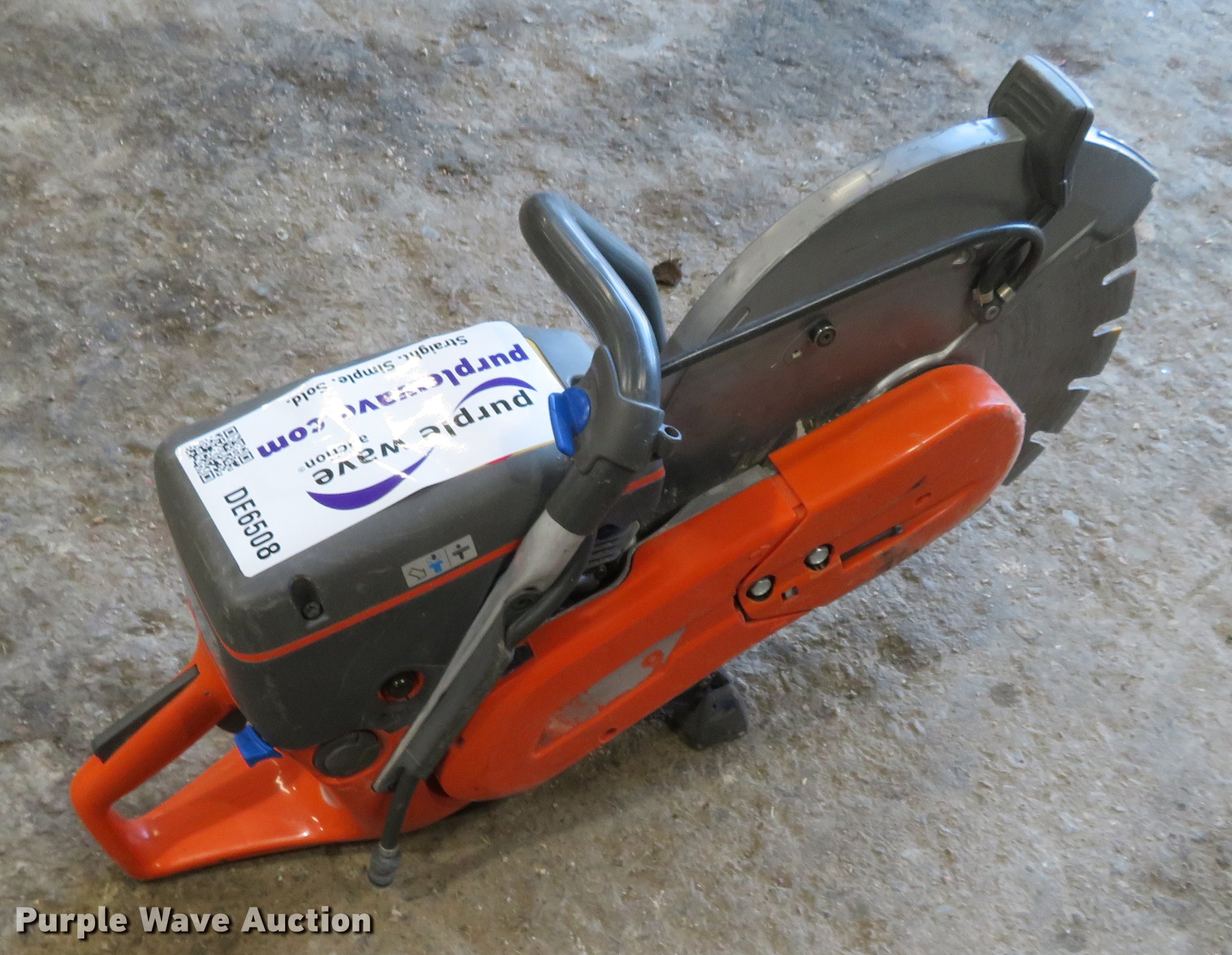 Husqvarna K760 Quicke saw in Augusta, KS | Item DE6508 sold | Purple Wave