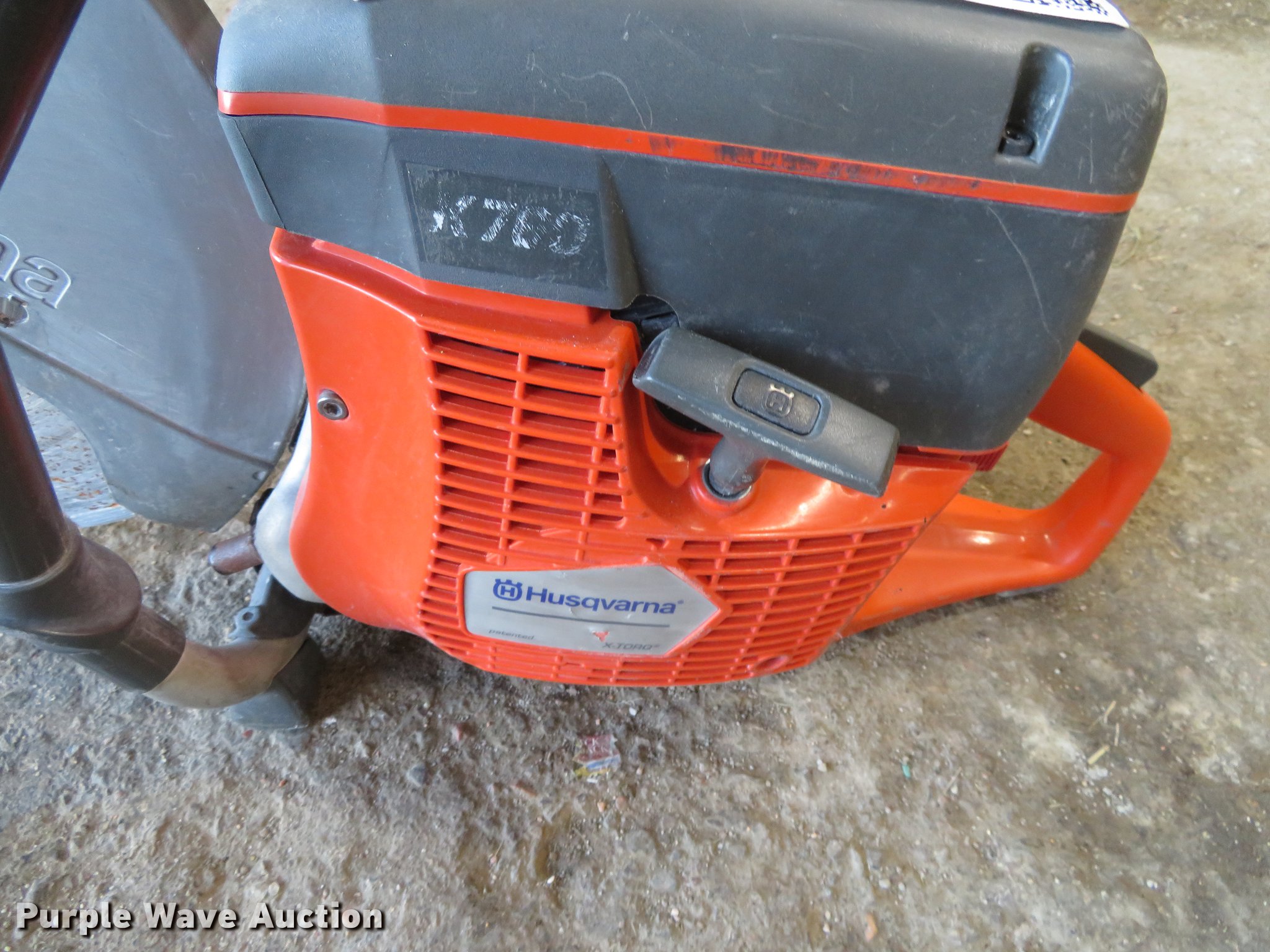 Husqvarna K760 Quicke saw in Augusta, KS | Item DE6508 sold | Purple Wave