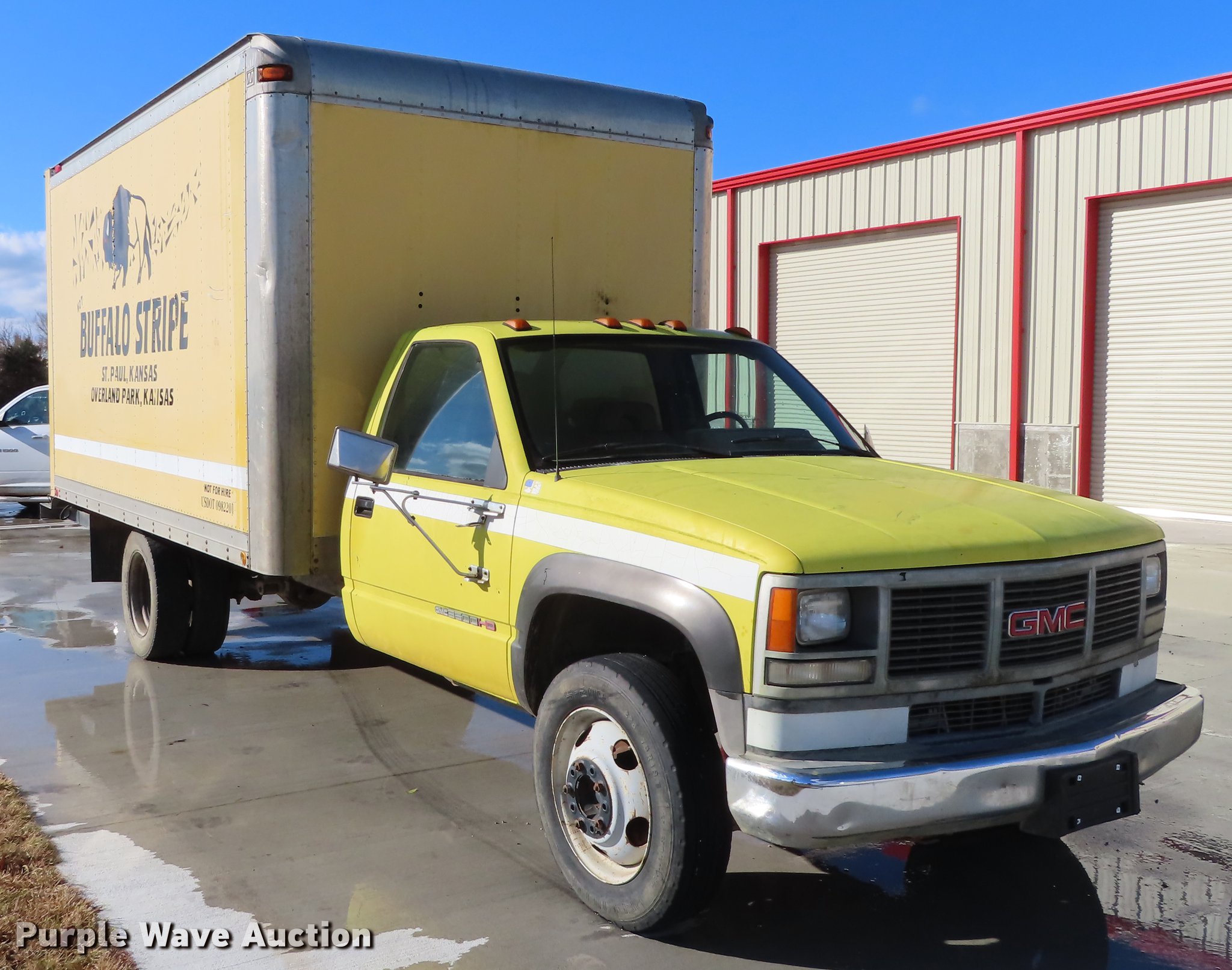 1992 GMC Sierra 3500 box truck in Saint Paul, KS | Item DF1289 sold ...