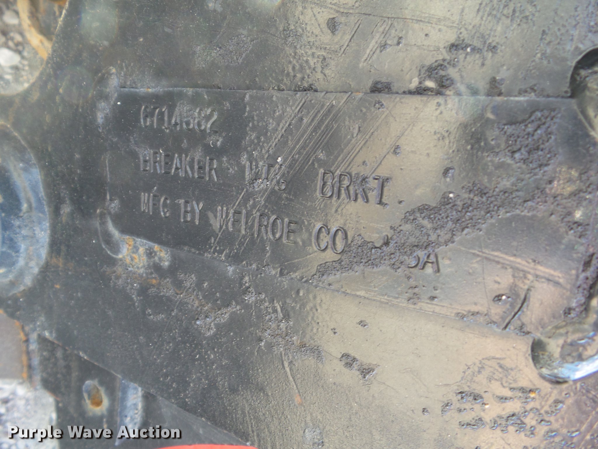 Bobcat 2570 breaker in Anita, IA | Item DZ9488 for sale | Purple Wave