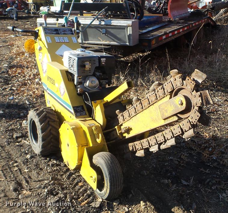 Vermeer V1150 trencher in Rochester, MN | Item DX9682 sold | Purple Wave