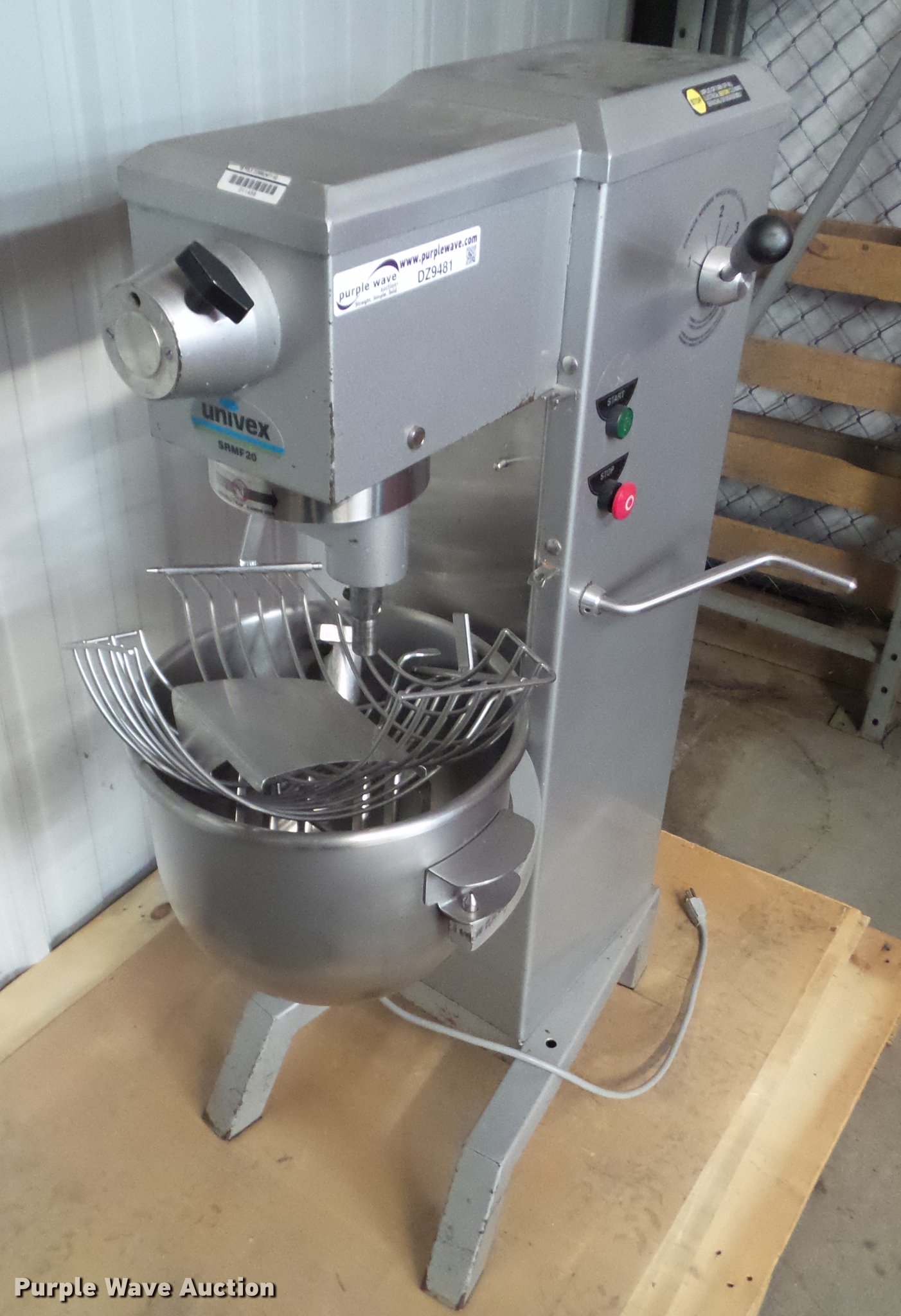 1998 Univex SRMF20 mixer in Pleasant Hill, IA | Item DZ9481 sold ...