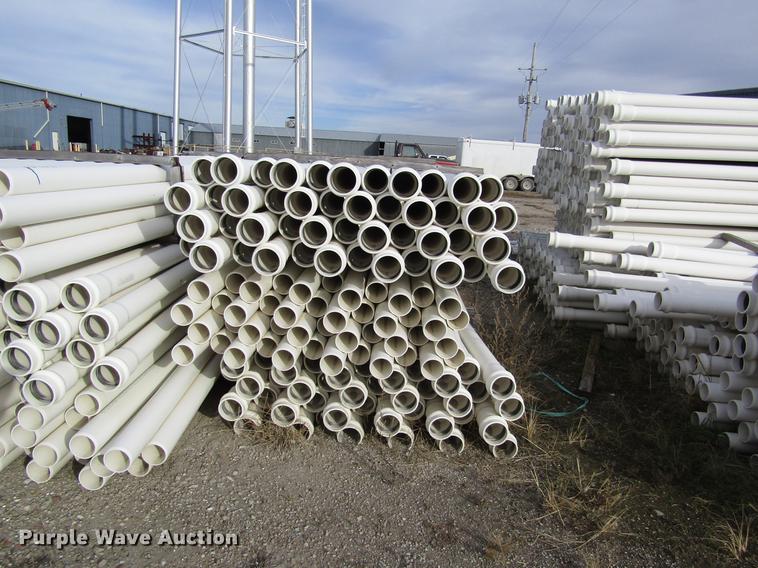 (447) Vinylplex SDR21 PVC pipes in Plainville, KS | Item DB4791 sold ...