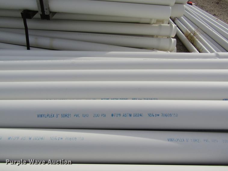 (447) Vinylplex SDR21 PVC pipes in Plainville, KS | Item DB4791 sold ...