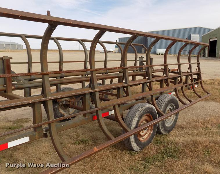 Pride of the Prairie hay bale trailer in Plainville, KS | Item DY9125 ...