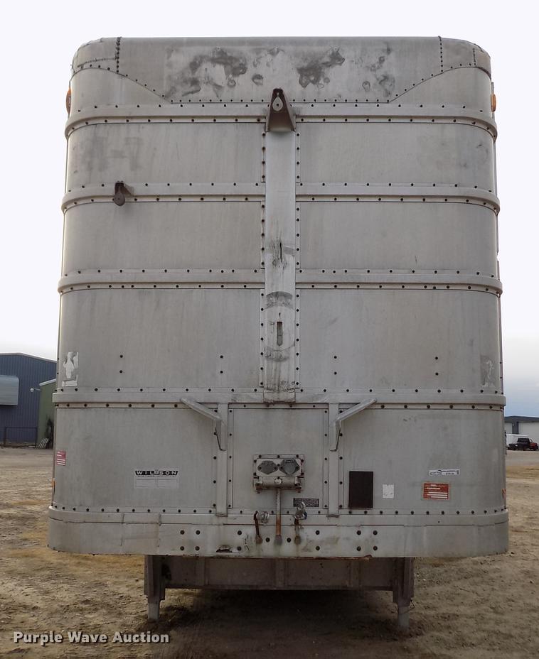 1974 Wilson Cattle Pot livestock trailer in Plainville, KS | Item ...