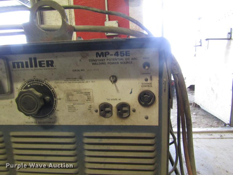 Miller MP-45E welder in Plainville, KS | Item EH9327 sold | Purple Wave