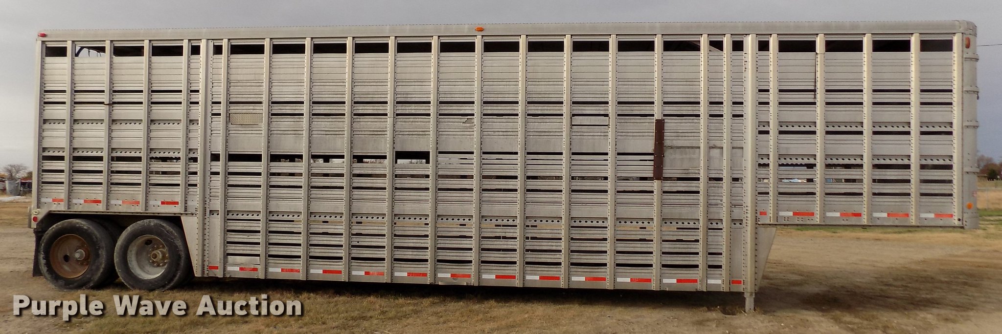 1974 Wilson Cattle Pot livestock trailer in Plainville, KS | Item ...