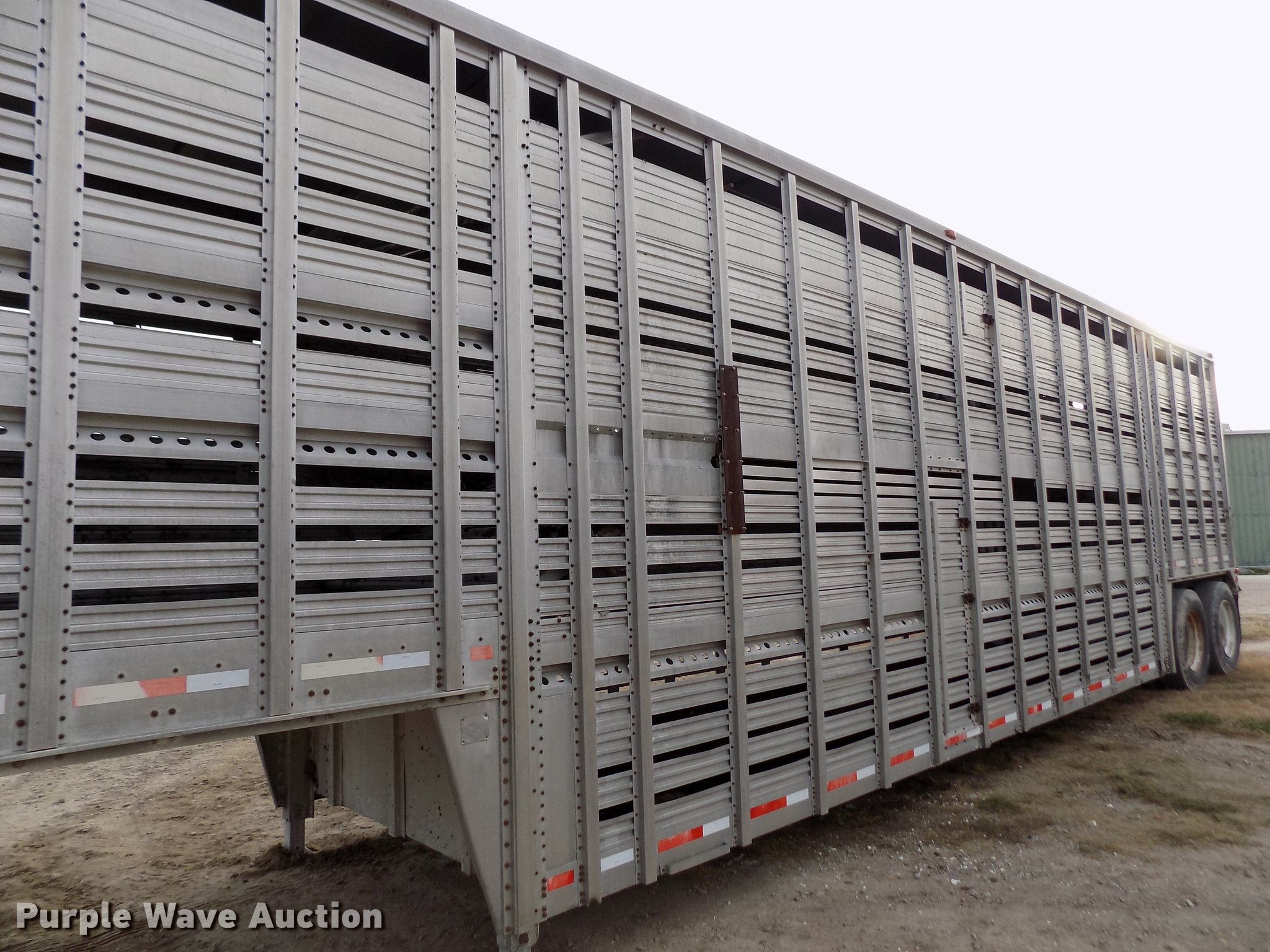 1974 Wilson Cattle Pot livestock trailer in Plainville, KS | Item ...