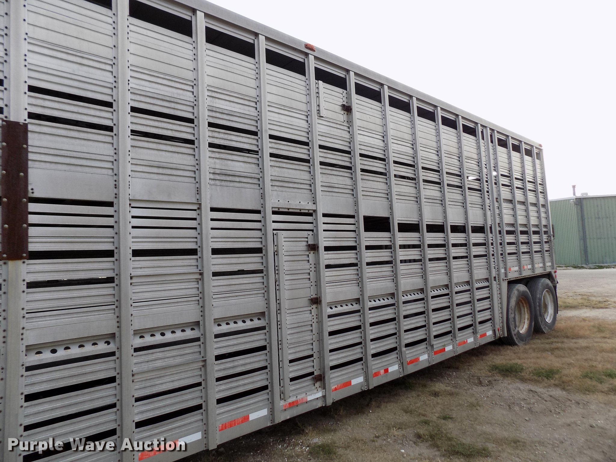 1974 Wilson Cattle Pot livestock trailer in Plainville, KS | Item ...