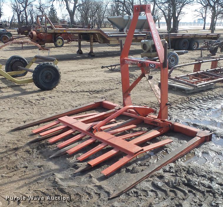Hesston StakMover 10 hay bale stacker in Kinsley, KS | Item FI9375 sold ...