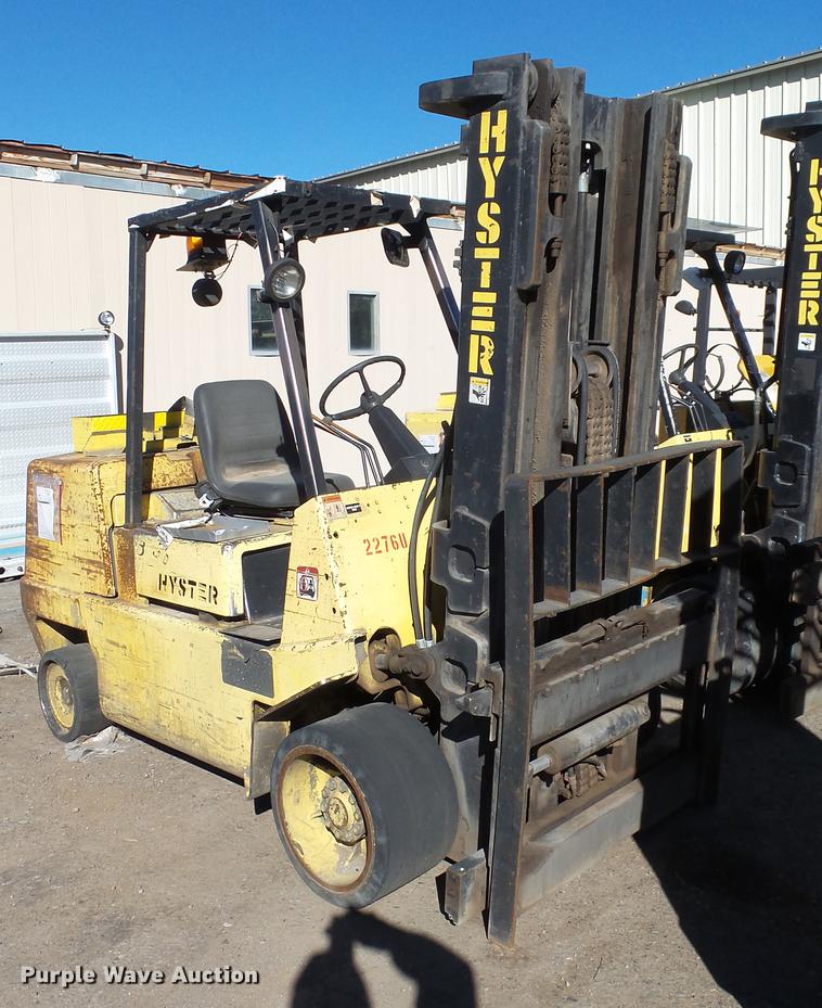 2012 Hyster S120XL forklift in Reno, NV | Item FQ9323 sold | Purple Wave