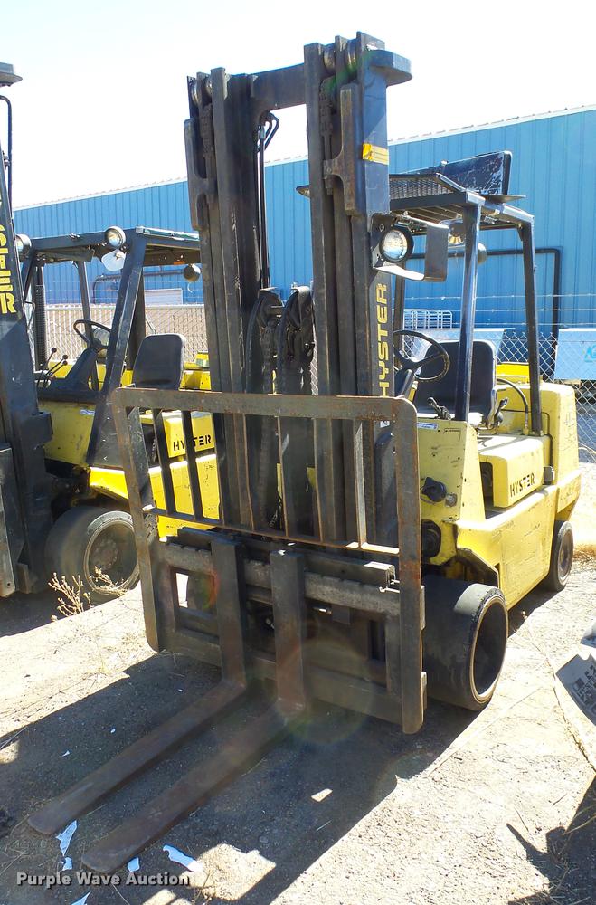 Hyster S80XL forklift in Reno, NV | Item FQ9368 sold | Purple Wave