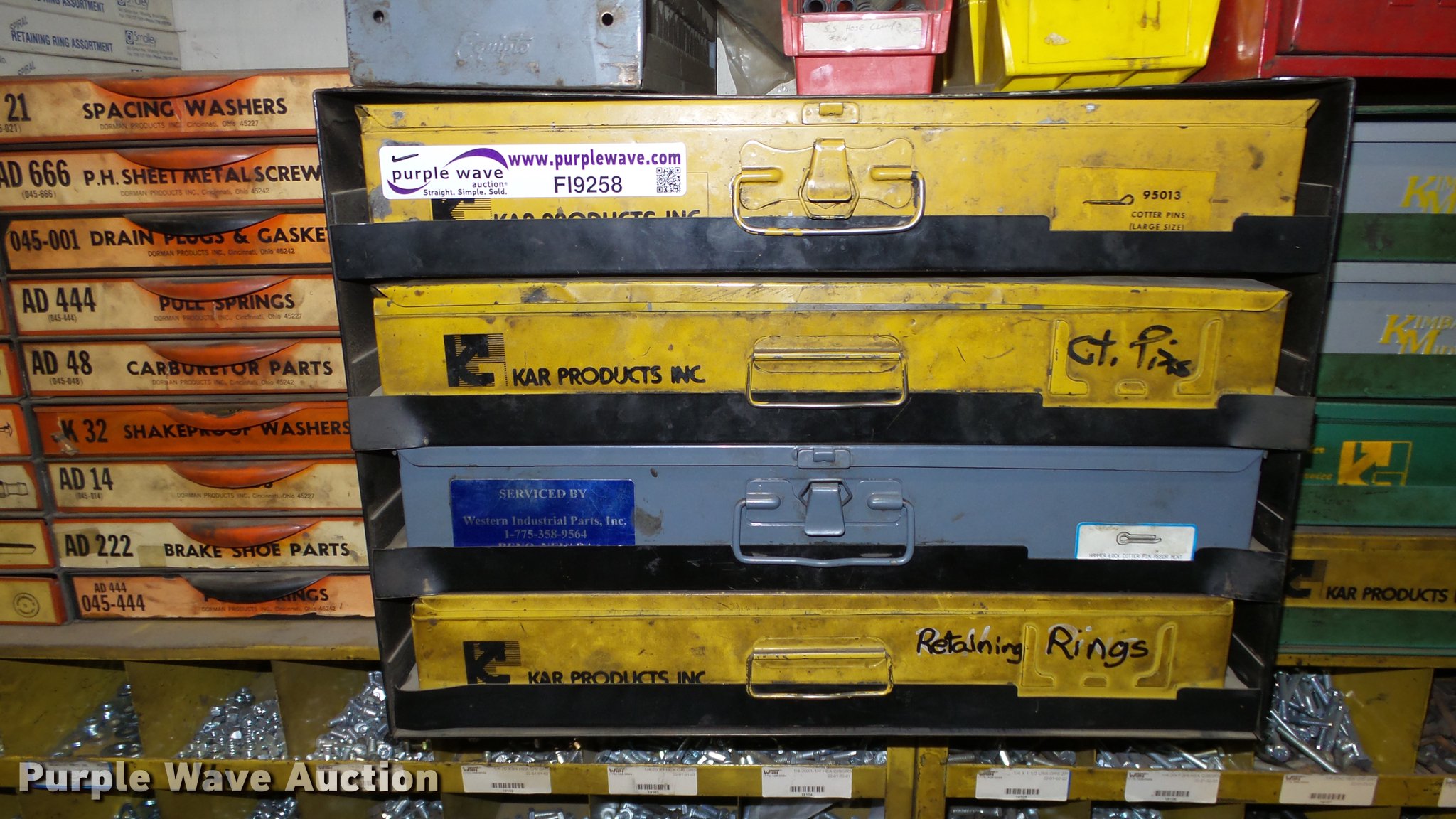 Hardware and bins in Reno, NV | Item FI9258 sold | Purple Wave