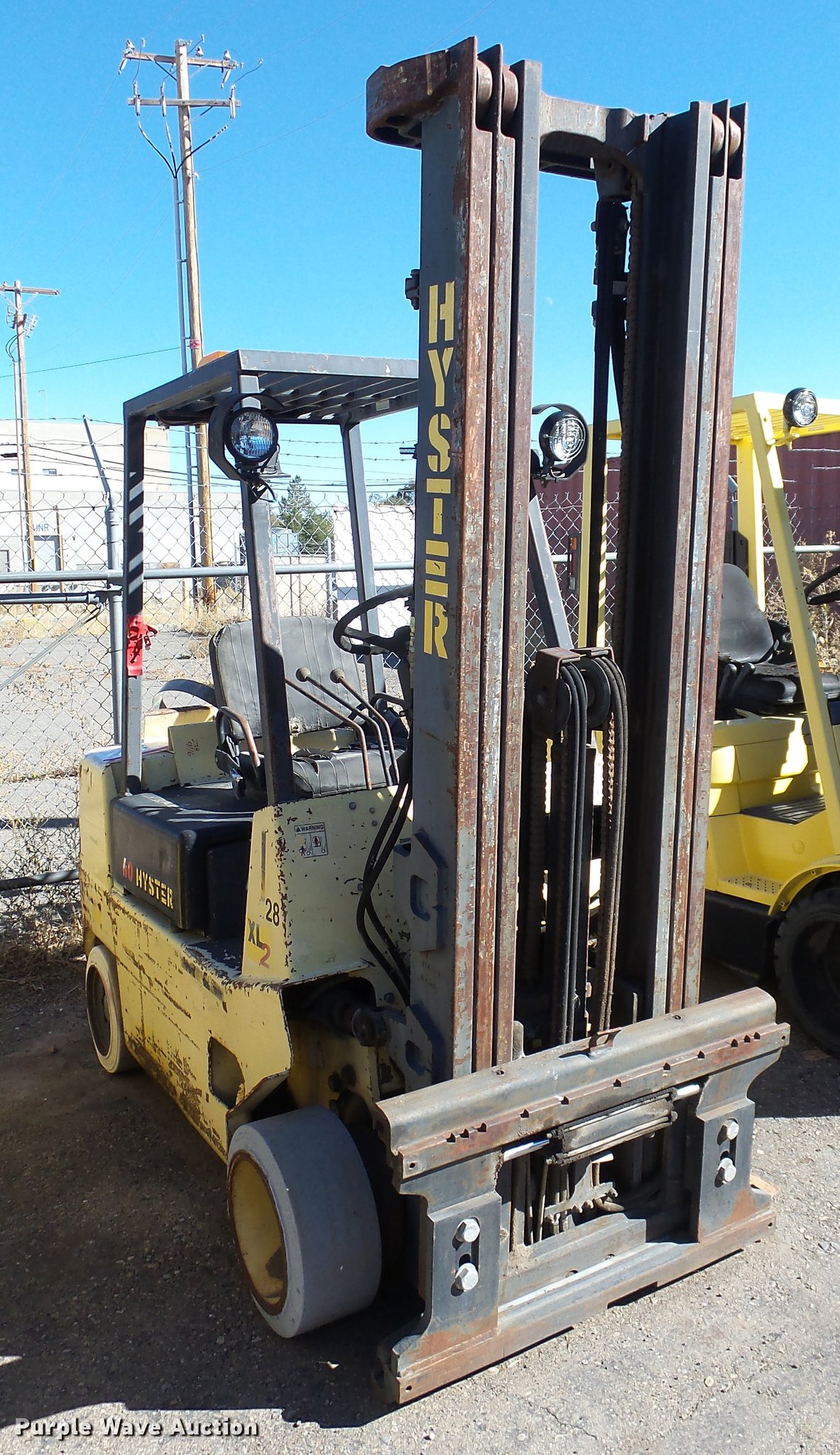 Hyster S60XL forklift in Reno, NV | Item FQ9361 sold | Purple Wave