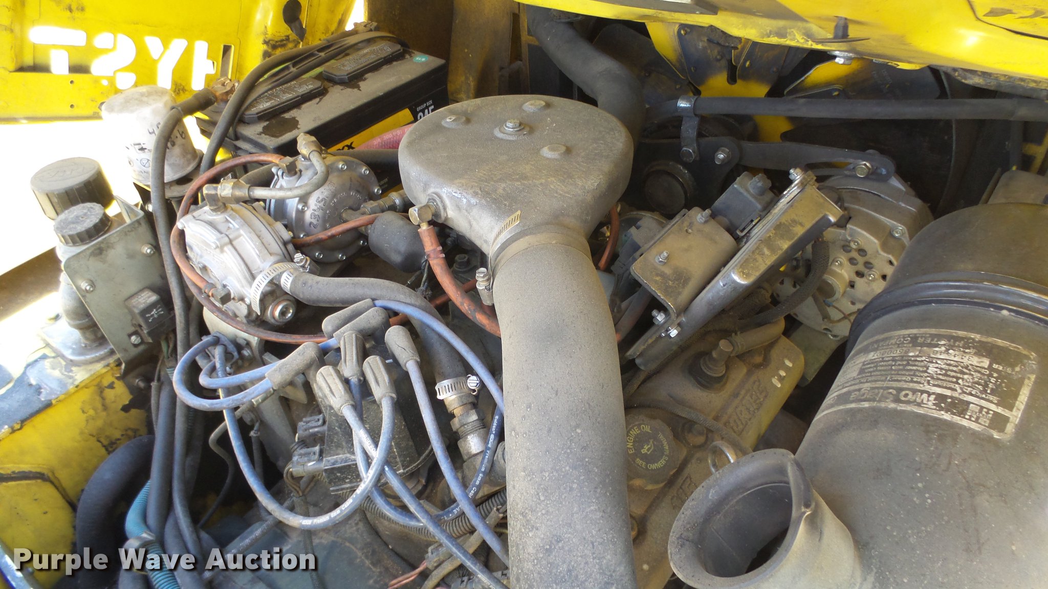 Hyster S80XL forklift in Reno, NV | Item FQ9368 sold | Purple Wave