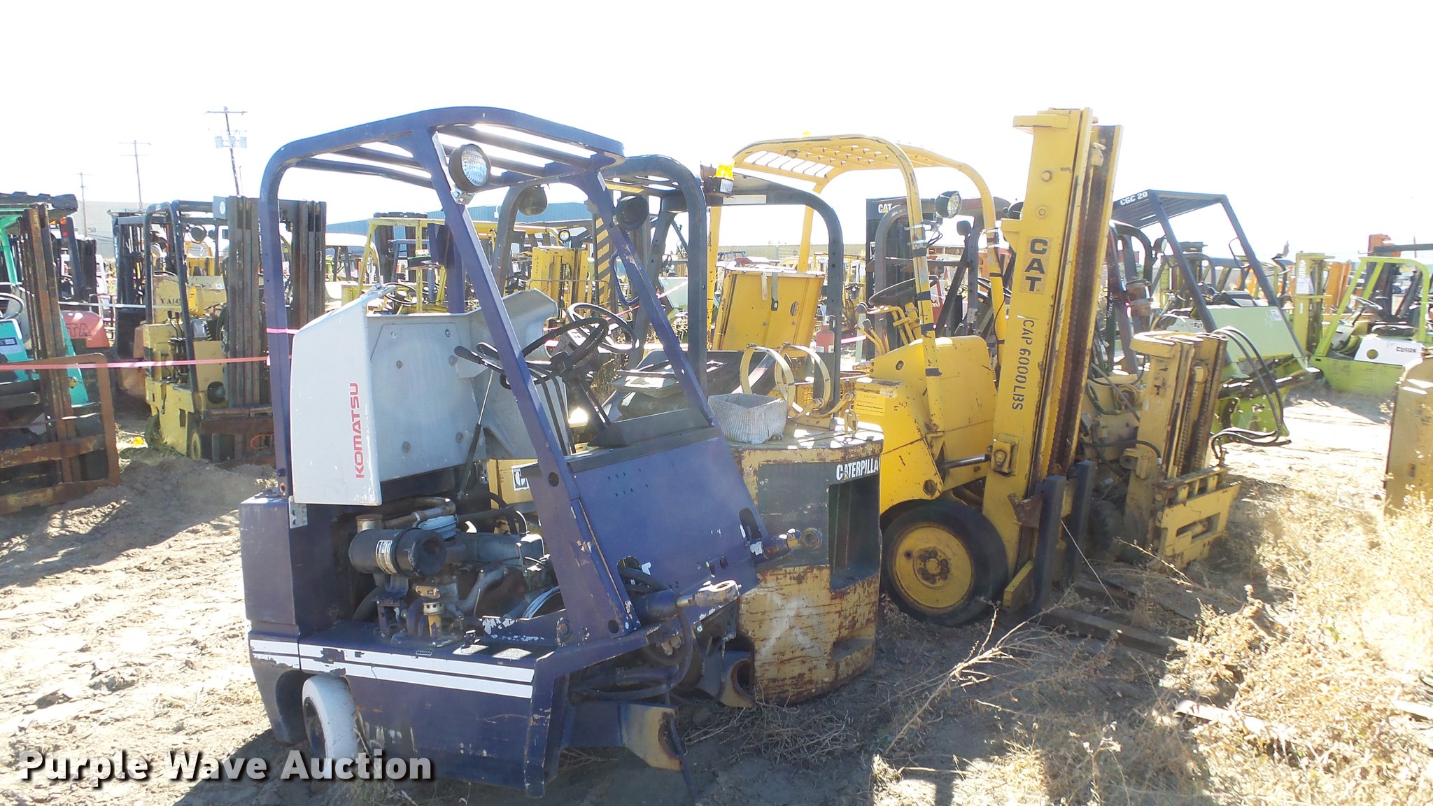 (6) salvage forklifts in Reno, NV | Item FS9772 for sale | Purple Wave