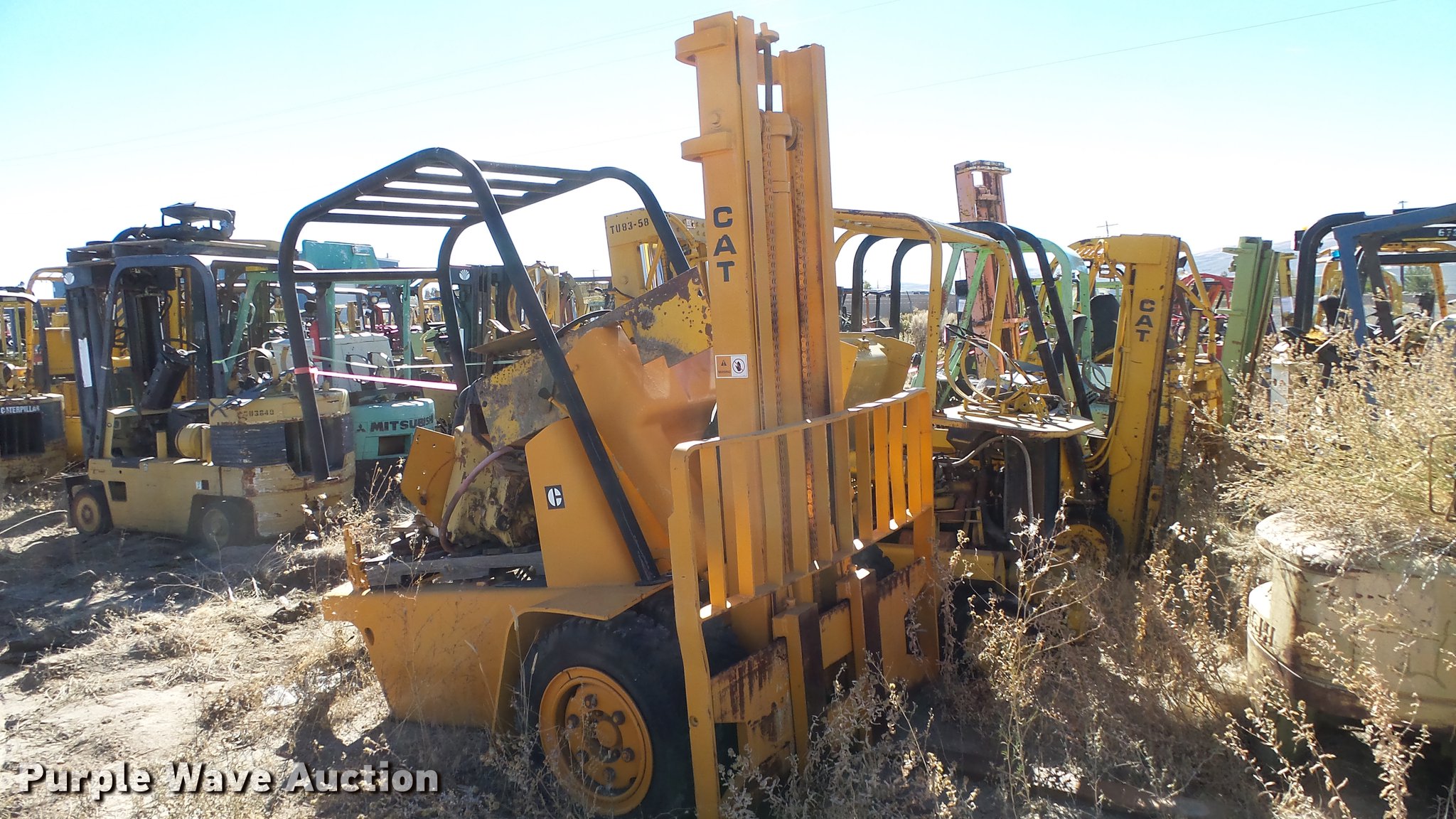 (6) salvage forklifts in Reno, NV | Item FS9774 for sale | Purple Wave