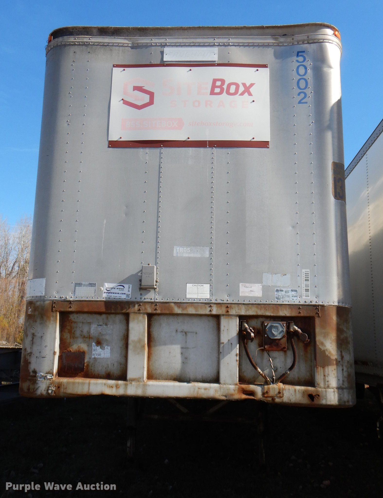 1978 Fruehauf FG9-F2-45 dry van trailer in Lawrence, KS | Item DF1922 ...