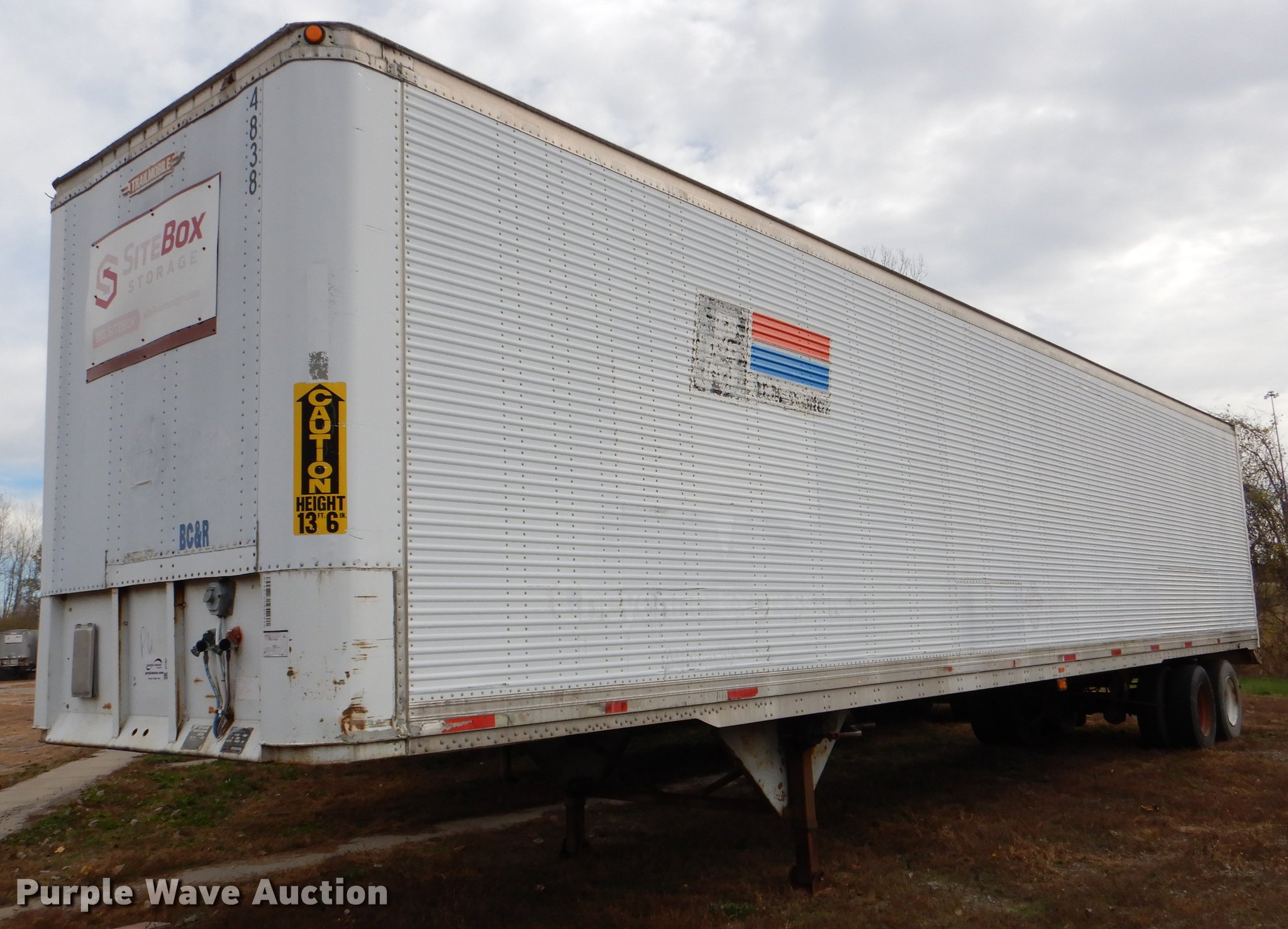 1986 Trailmobile dry van trailer in Lawrence, KS | Item DF1981 sold ...