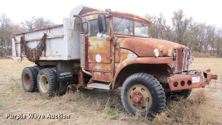 1952 GMC M135 dump truck in Hays, KS | Item DB4905 sold | Purple Wave