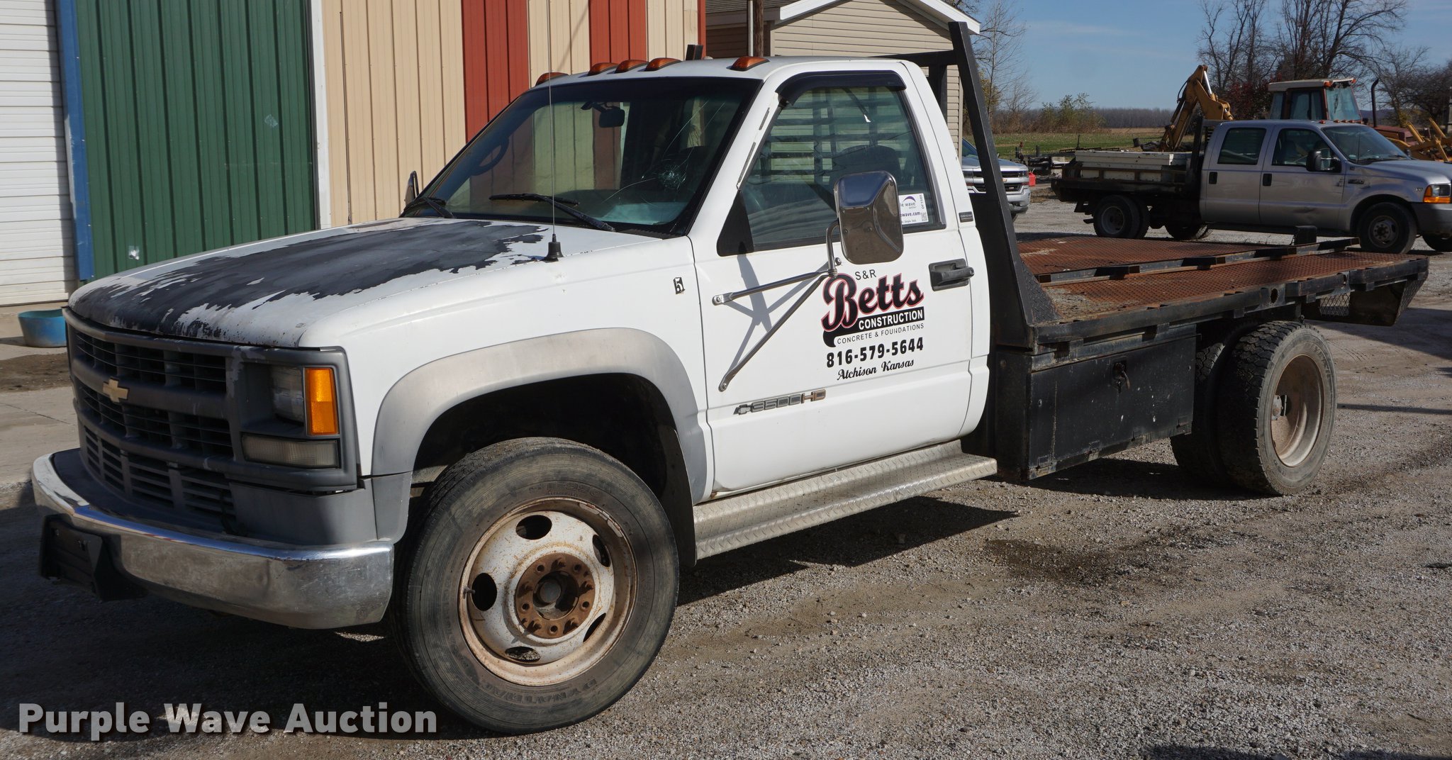 1995 Chevrolet C3500 flatbed pickup truck in Rushville, MO | Item ...