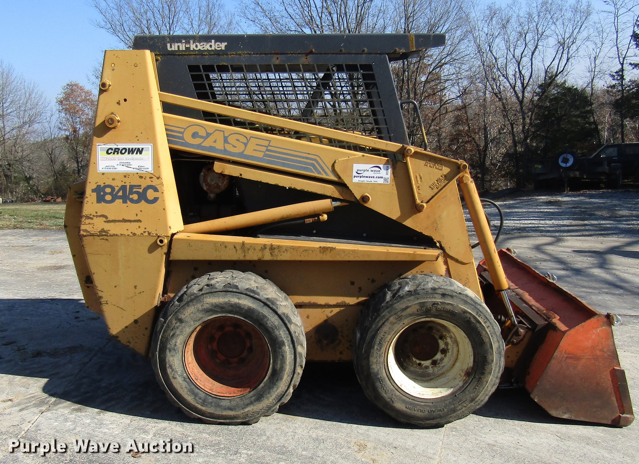 1996 Case 1845C skid steer in Hallsville, MO | Item DE5930 sold ...