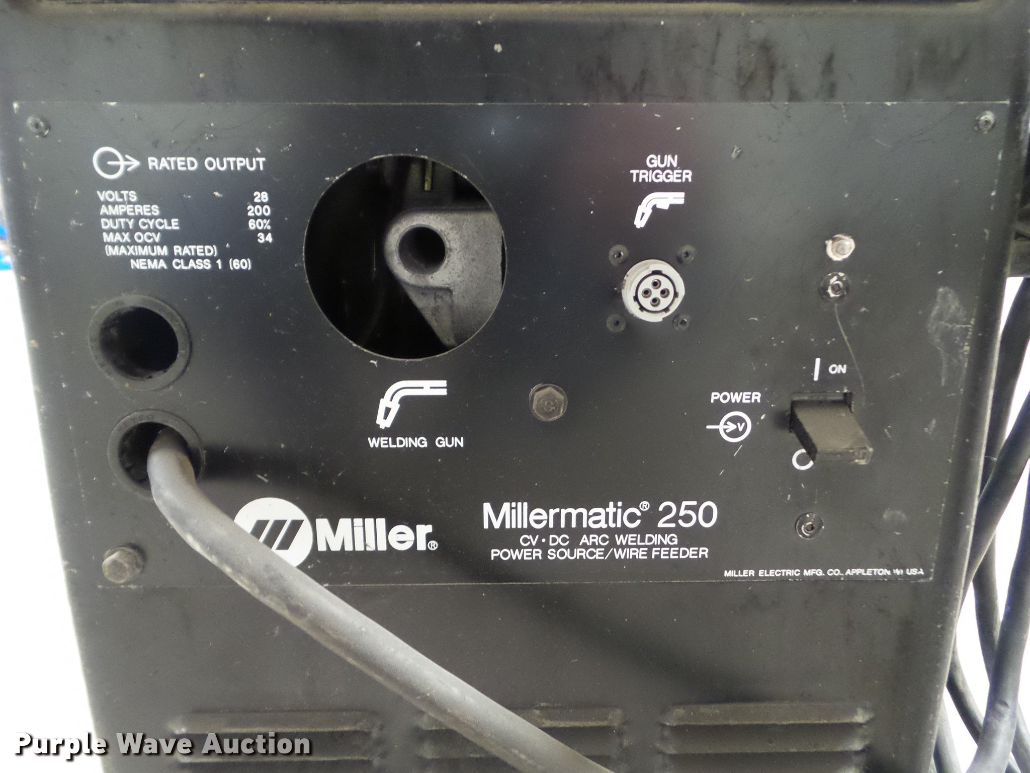 Miller Millermatic 250 AC/DC welder in Des Moines, IA | Item EM9025 ...