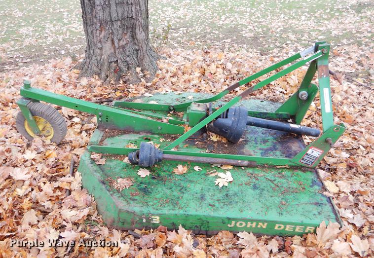 John Deere Rotary Mower In Monett Mo Item Ew9698 Sold Purple Wave 6981