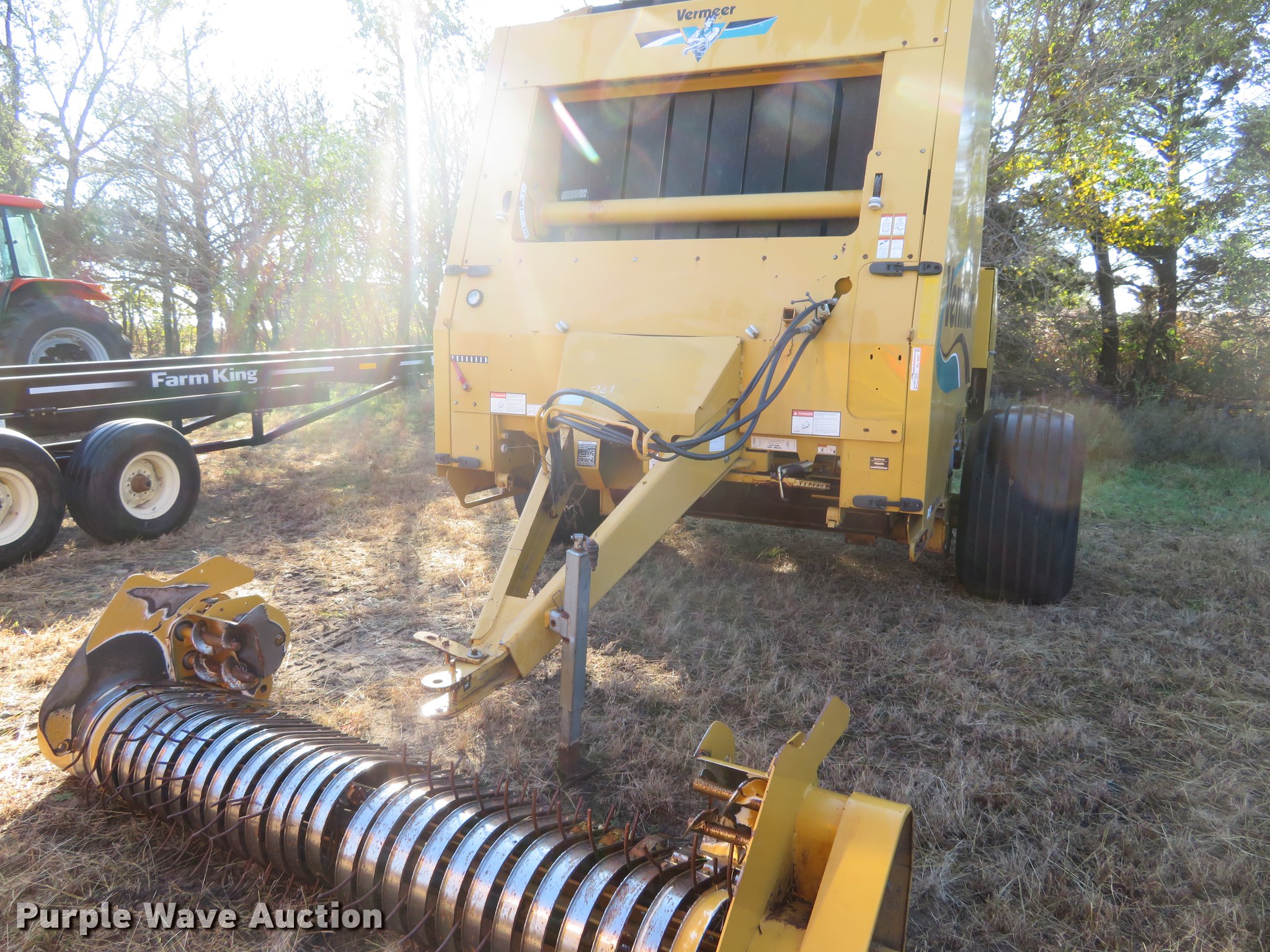 2006 Vermeer 605M round baler in Conway Springs, KS | Item BU9983 sold ...