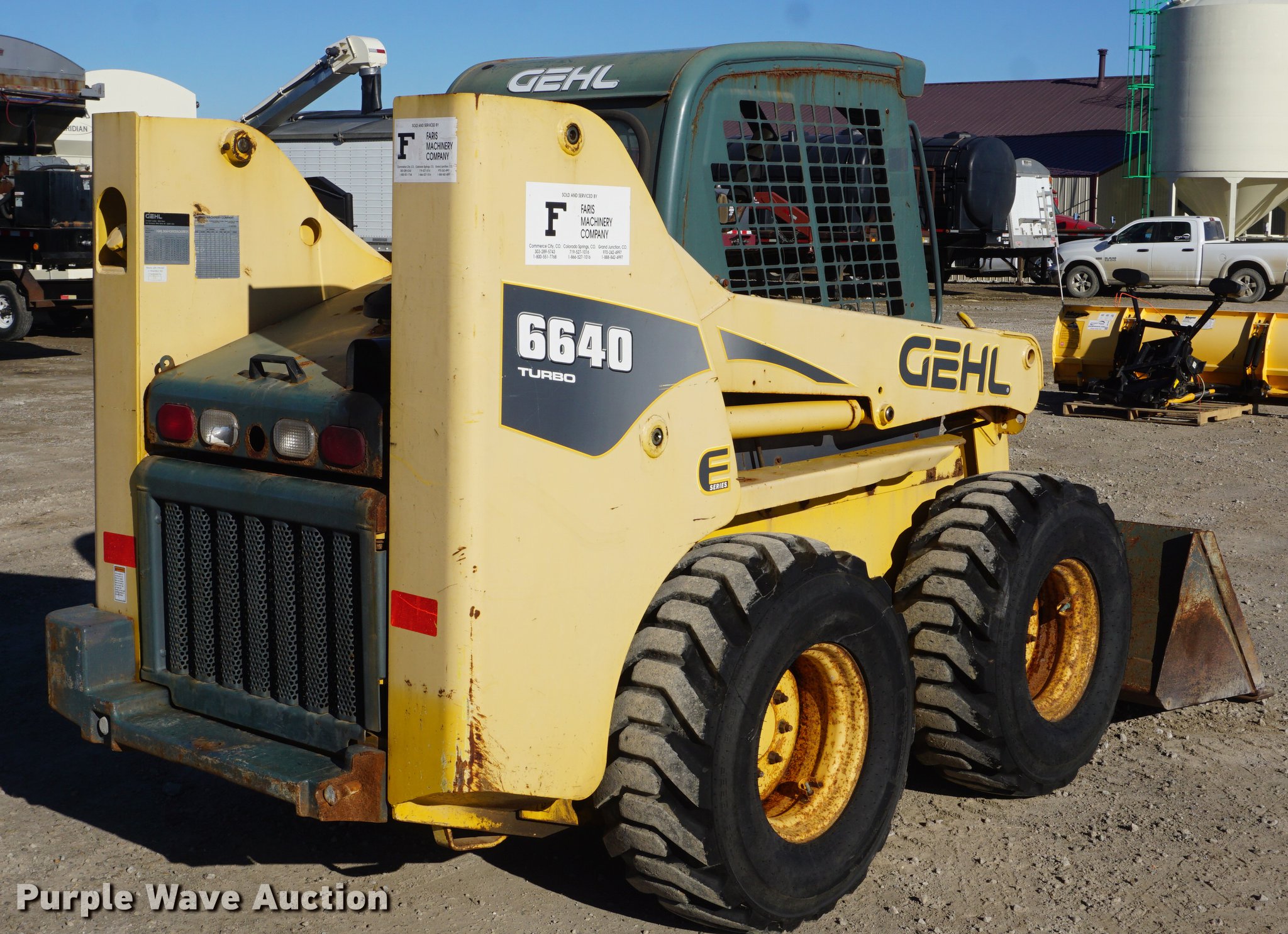 2007 Gehl 6640E skid steer in Mound City, KS | Item DF1722 sold ...