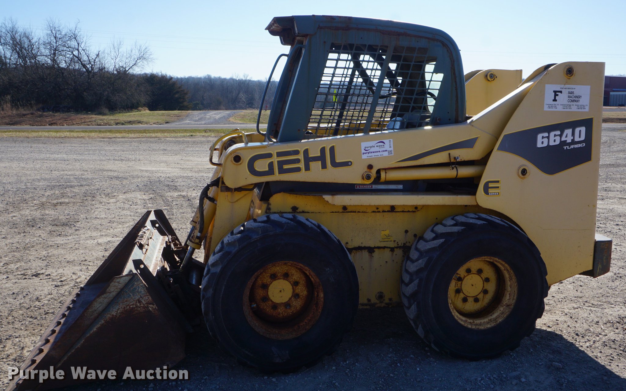 2007 Gehl 6640E skid steer in Mound City, KS | Item DF1722 sold ...