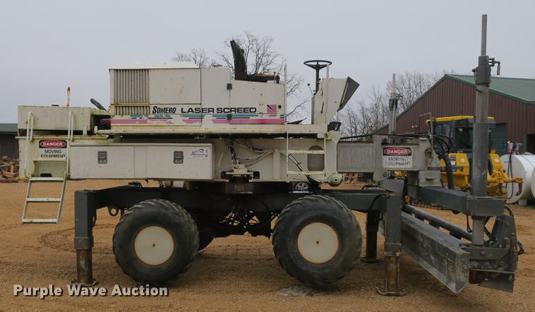 Somero S-240 laser screed in Steelville, MO | Item DB8927 sold | Purple ...