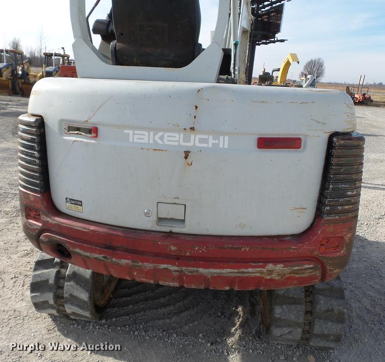 2007 Takeuchi TB135 mini excavator in Sikeston, MO | Item DD2384 sold ...