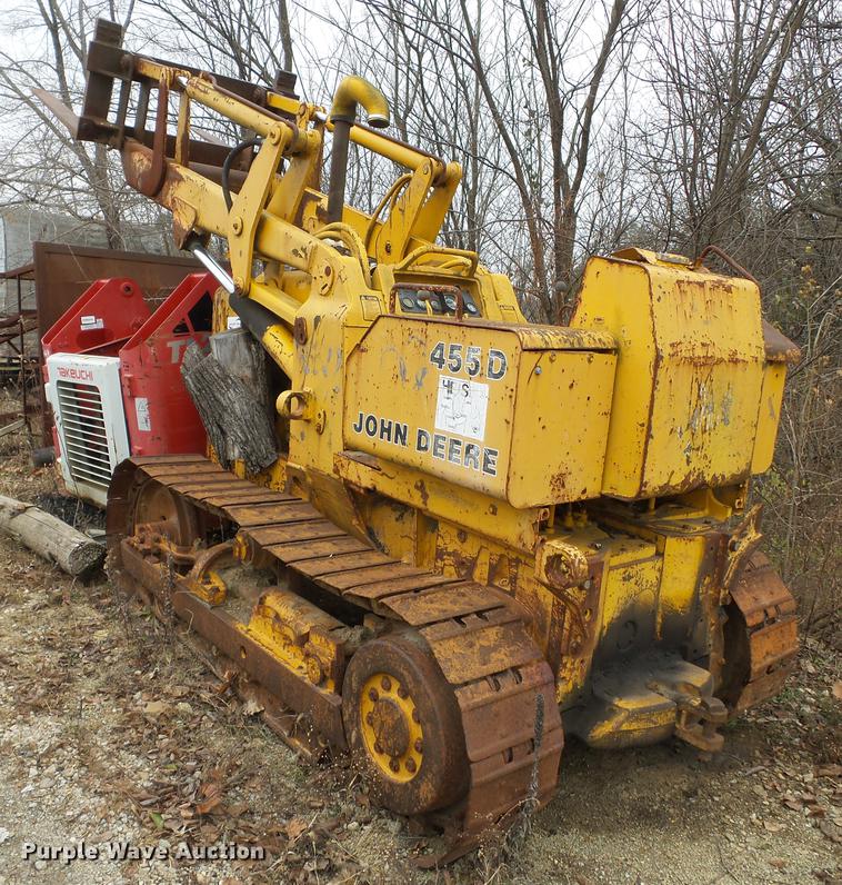 1985 John Deere 455D track loader in Park Hills, MO | Item DD2385 sold ...