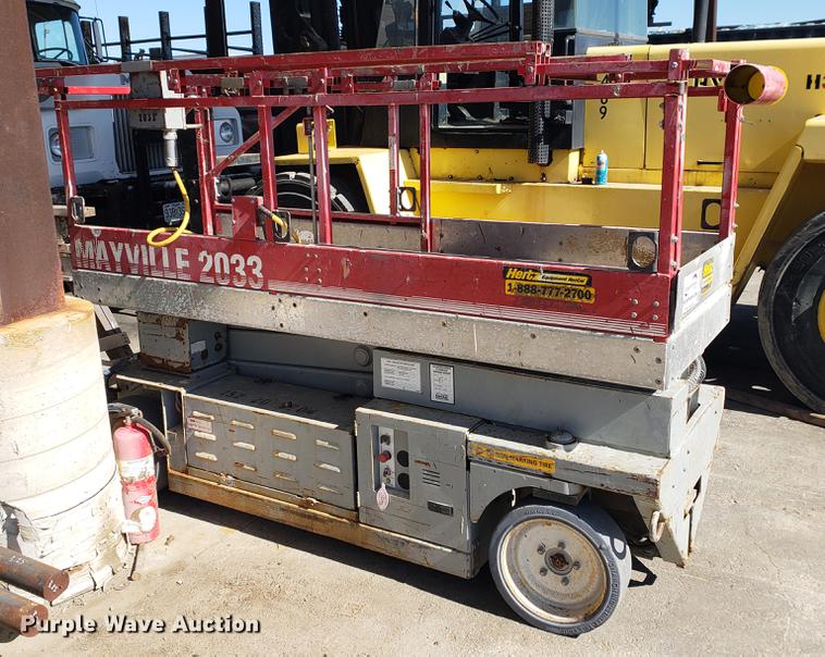 1997 Mayville 2033 scissor lift in Liberty, MO | Item DF2480 sold ...