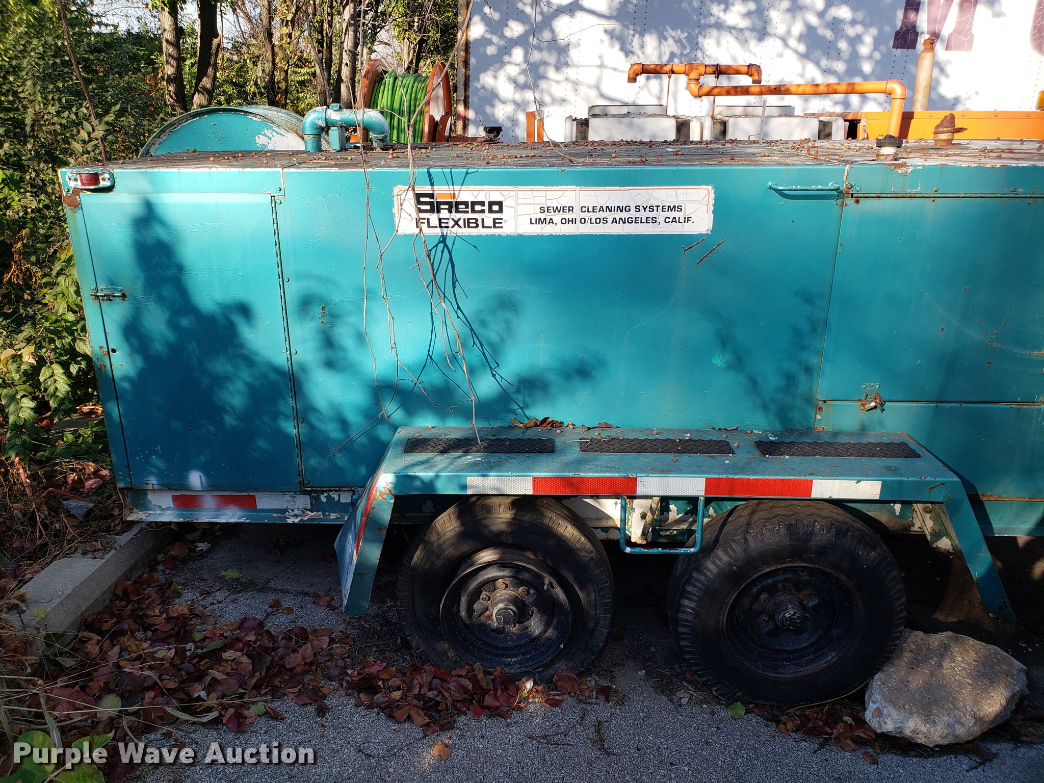 Sreco sewer jetter in Kansas City, MO | Item AV9450 sold | Purple Wave