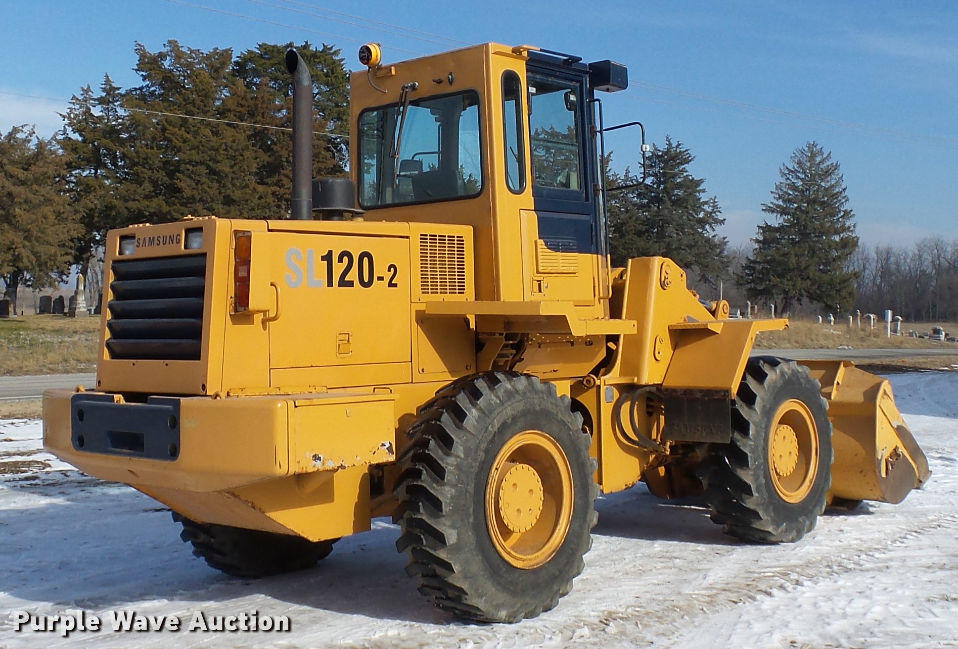 Samsung SL120-2 wheel loader in Beardstown, IL | Item DA3590 sold ...