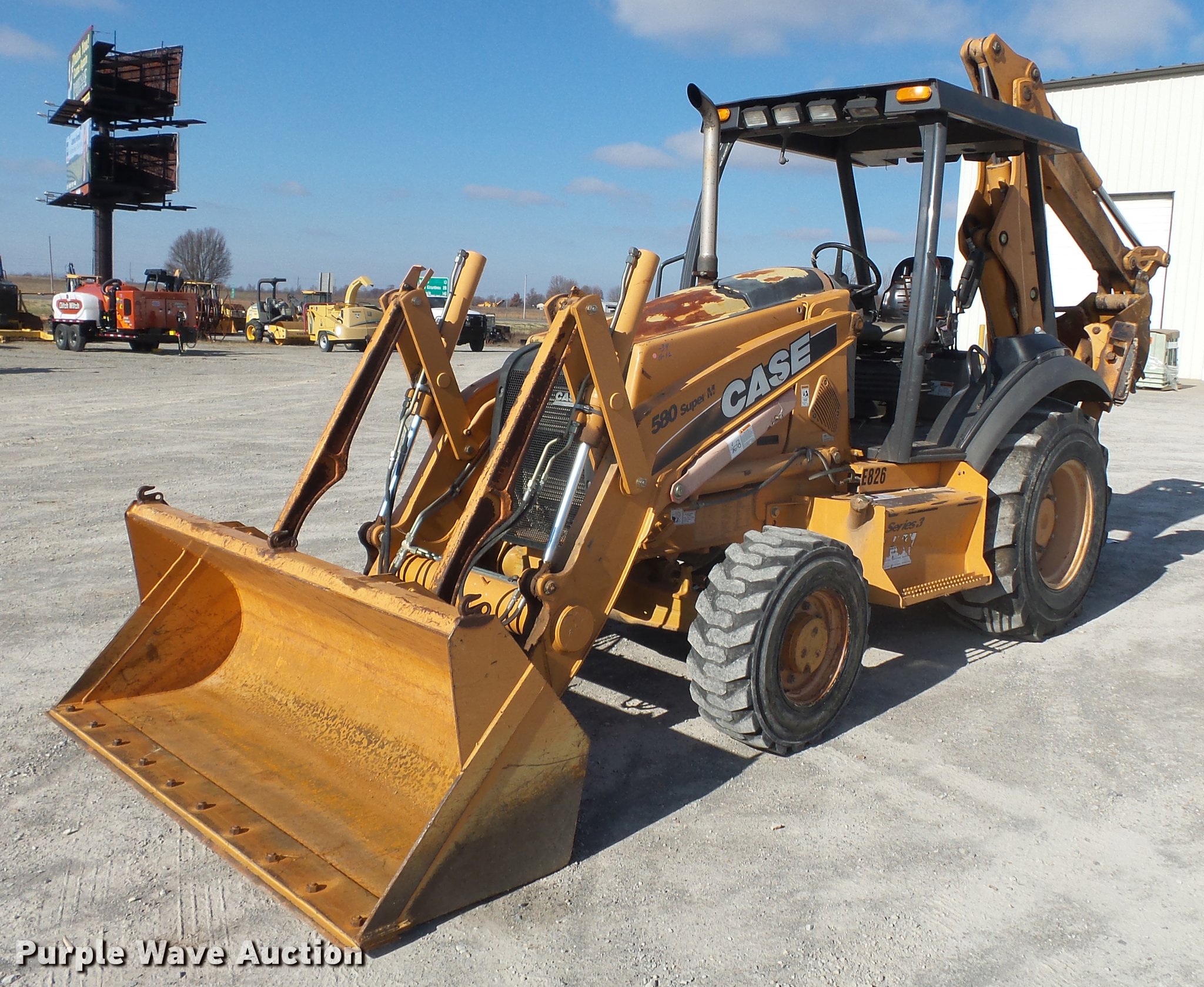2008 Case 580 Super M Series 3 backhoe in Sikeston, MO | Item DD2393 ...