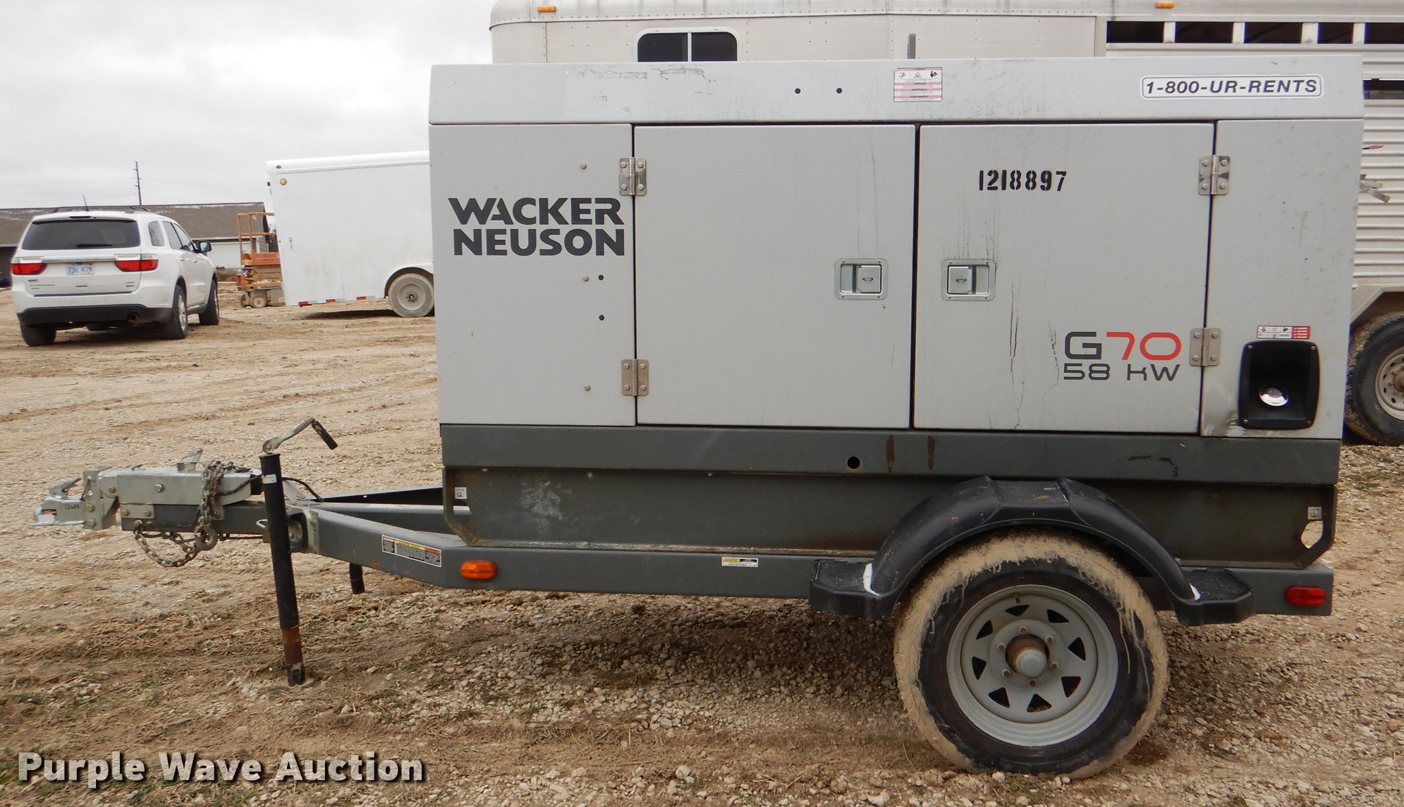 2011 Wacker Neuson G70 generator in Manhattan, KS | Item DD8993 sold ...